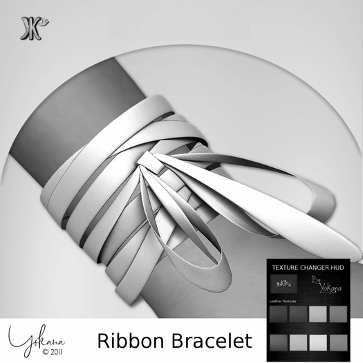 Second Life Marketplace - YK - Ribbon Bracelet Demo Second Life Marketplace - YK - Ribbon Bracelet Demo